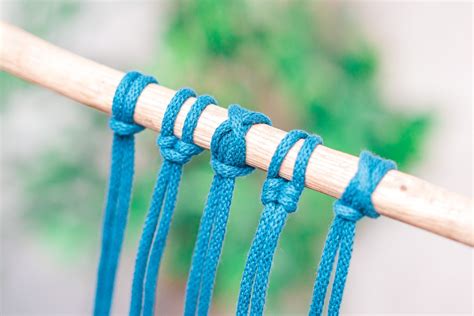 Macramé škola 5 Díl Jak Na Základní Macramé Uzlíky Manumi