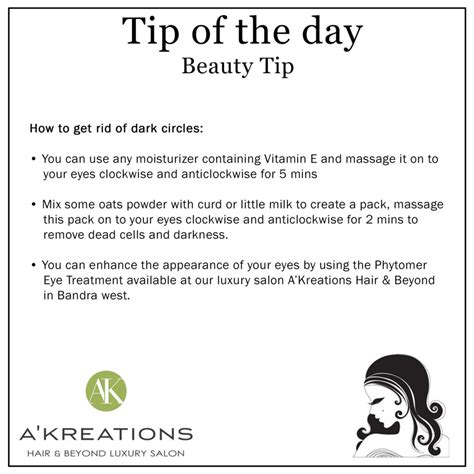 How To Get Rid Of Dark Circles Blog AKreations Luxury Salon