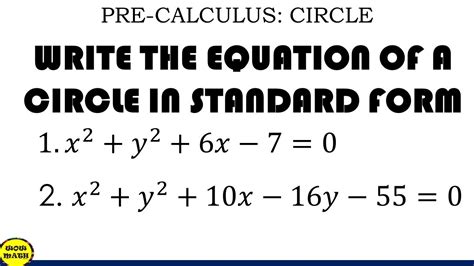 Standard Equation Of A Circle Khan Academy At Harry Quintana Blog