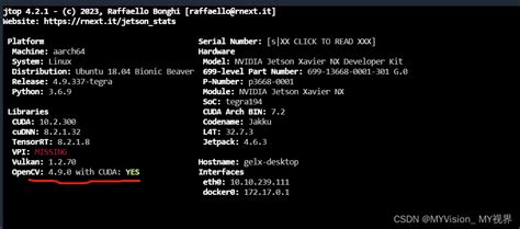 Nvidia Jetson 上编译opencv 490jetson安装opencv49 Csdn博客