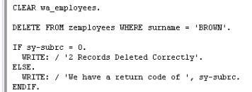 How To Modify Data In A Sap Database Table Using Abap