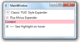 Keeping It Simple Customizing The WPF Expander Icon NINlabs