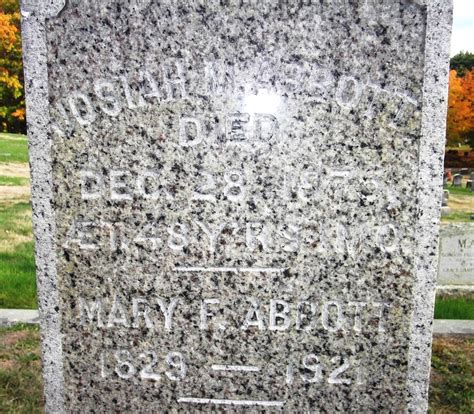 Josiah Milton Abbott 1827 1875 Find A Grave Memorial