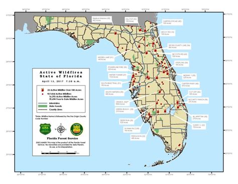 Florida Wildfires Provide Big Start To 2017 Fire Season Redzone