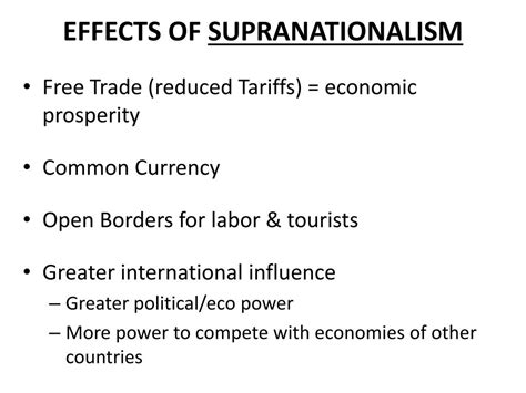 Ppt Supranationalism Powerpoint Presentation Free Download Id2501588