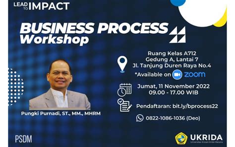 Business Process Workshop Ukrida Ac Id