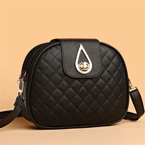 Γυναικείες μικρές Pu Δερμάτινες τσάντες Messenger Τσάντα ώμου Μίνι Τσάντες Δερμάτινες τσάντες