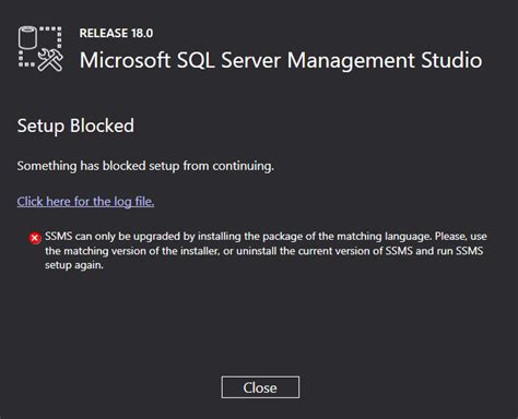 Cannot Uninstall Sql Server Management Studio 18 After Forcefully