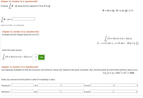 Solved Chapter 15 Section 15 2 Question 007 Evaluate Sf