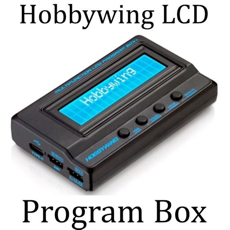HOBBYWING ESC PROGRAMMING Radio Control Power