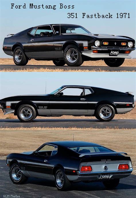 Mustang Boss 351 Fastback 71