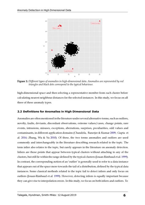 Anomaly Detection In High Dimensional Data Deepai