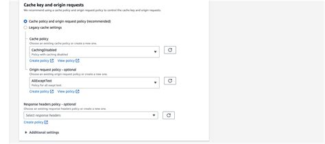 Update Amazon Cloudfrontのorigin Request Policyでblock List形式 All Except”をサポートしました！ Developersio