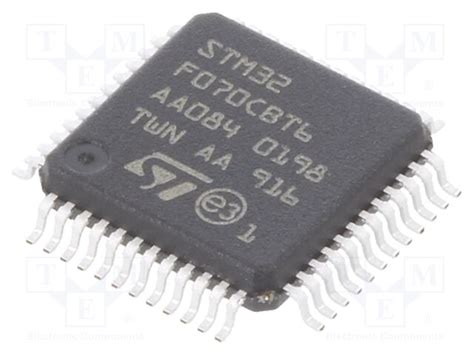 Stm32f070cbt6 Stmicroelectronics Ic Stm32 Arm Microcontroller