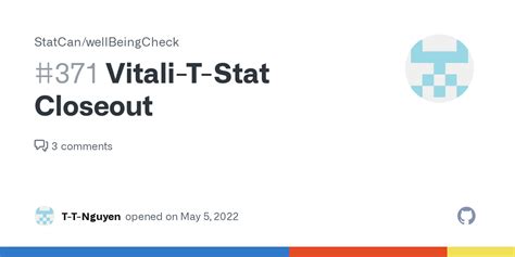 vitali t stat closeout · issue 371 · statcan wellbeingcheck · github