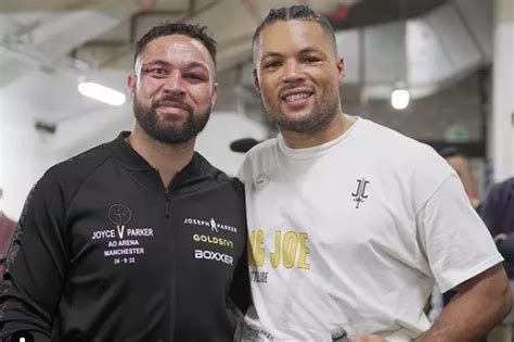 Joseph Parker Shows Off Battered Face Reuniting With Joe Joyce