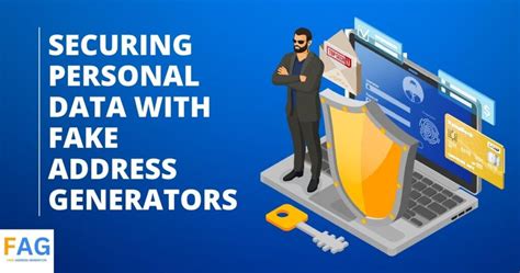 securing personal data with fake address generators