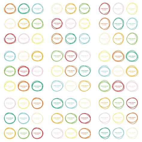 Premium Vector Set Of Hand Drawn Scribble