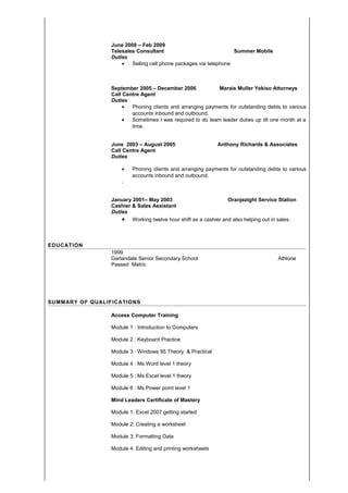 Roshanda S CV DOC