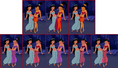 Walt Disney Fan Art Princess Jasmine With The Belly Dancers Walt Disney Characters Fan Art