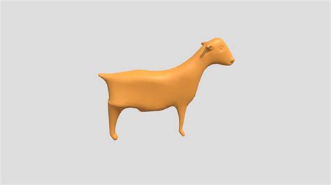 Goat Download Free 3d Model By Akinremi A5df048 Sketchfab