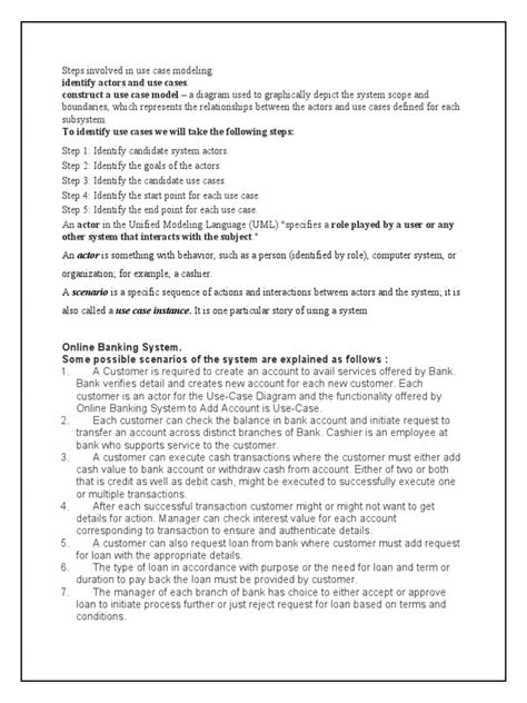 online banking application pdf use case system