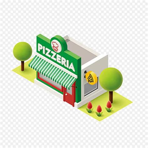 卡通披萨店PNG图片素材下载 图片编号qkplaeke 免抠素材网