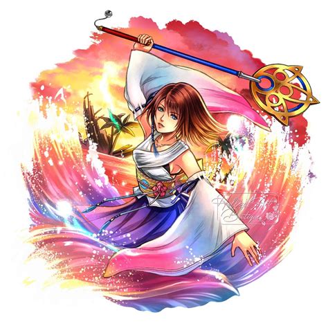 Yuna By Holleysart On Deviantart