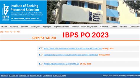 Ibps Po 2023 Notification Released For 3049 Po Mt Posts Apply Online Examzy