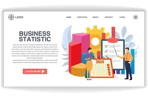 Premium Vector Woman Holding Documents Website Page Business Statistic Modern Flat Design