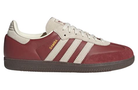 Adidas Samba Og Preloved Ruby Cream White Dec 2024 Ji3216