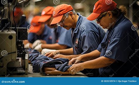 Bustling Factory Aerial View Organized Chaos Of Workers And Machinery Industrious Spirit