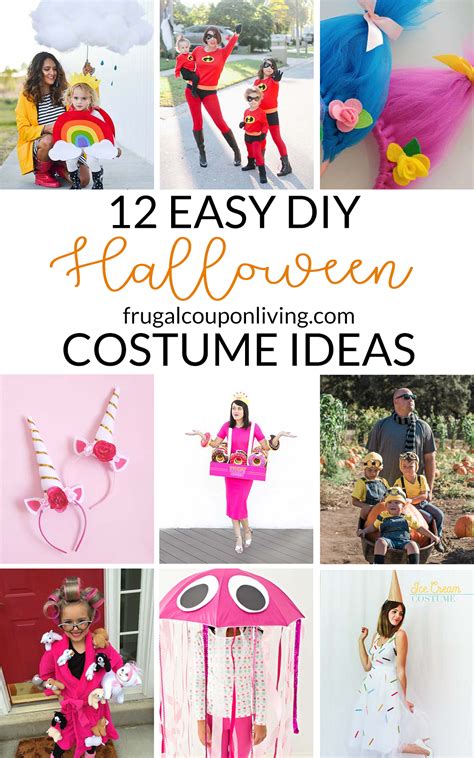 Creative Diy Homemade Halloween Costume Ideas