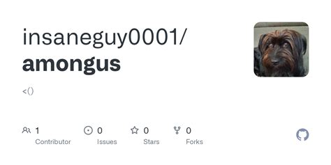 GitHub Insaneguy0001 Amongus