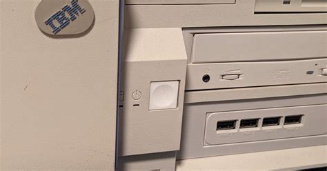 IBM PC 330 350 And Others Power Button Von Tal Glazer Kostenloses STL Modell Herunterladen