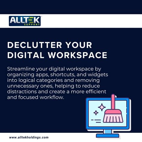 How To Organize Your Digital Workspace For Efficiency Alltek