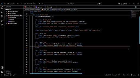 Rudhra Mohan On Linkedin Webdevelopment Html Css Javascript Passwordgenerator