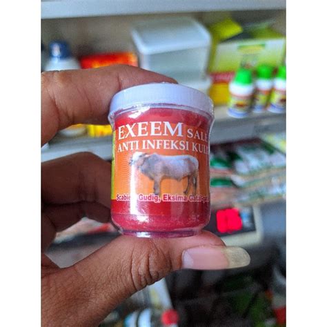 Jual Exeem Salep Anti Infeksi Kulit Hewan Obat Scabies Gudik Eksima