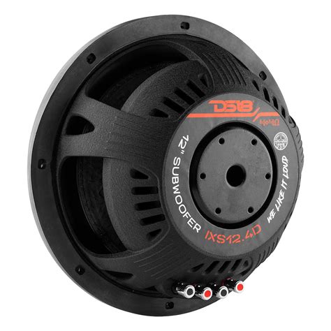 Ds18 Ixs124d Shallow 12 Subwoofer 1600 Watts 4 Ohm Dvc Audio