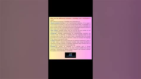 Hashmap Hashtable Treemap Comparable Comparator Java