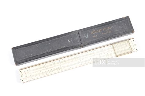 German Cased Distance Measuring Slide Rule 1942