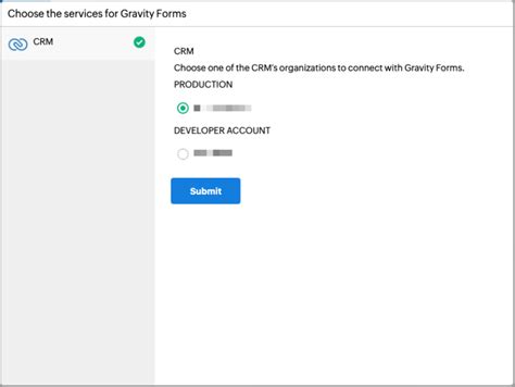 Setting Up The Zoho Crm Add On Gravity Forms Documentation