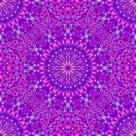 Premium Vector Abstract Seamless Geometrical Mandala Ornament Pattern Background