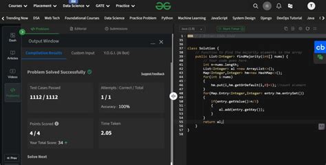 Gfg160 Dsa Java Gfg160 Geekstreak2025 Problemsolving Telukoti Vishal