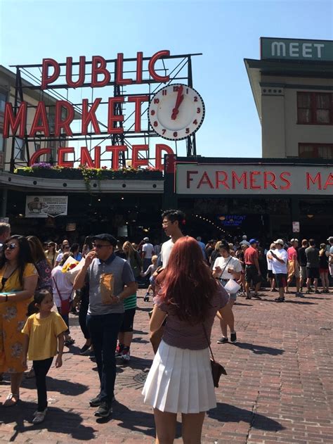 5 캐나다 서부여행 7박8일 시애틀 당일 투어 파이크 플레이스 마켓 스페이스니들 네이버 블로그