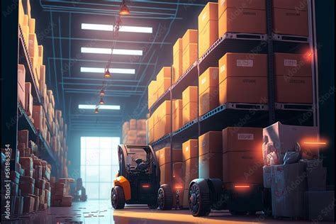 Warehouse Management System Automated Smart System For Managing Inventory And Other Operations