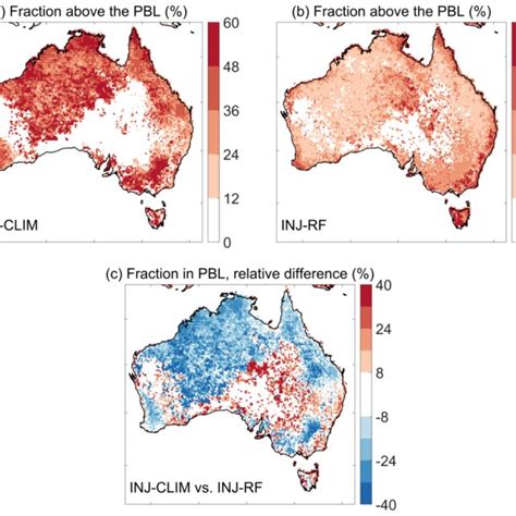 Spatial Distributions Of Mean Fractions Of Total Oc Fire Emissions Download Scientific Diagram