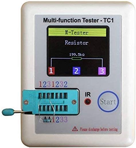 Generic Transistor Tester TC 1 Diode Triode Capacitance Meter LCR ESR Meter NPN PNP