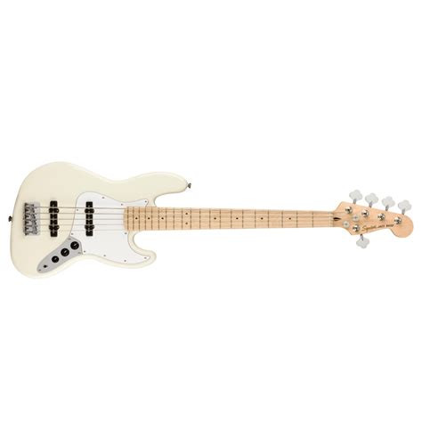 Squier By Fender Affinity Series 5 String Jazz Bass V Olympic White