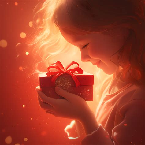 Ai产生的 小姑娘 礼物 Pixabay上的免费图片